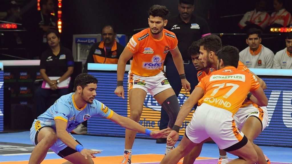 U.P. Yoddhas beat Puneri Paltan and end their league stage of vivo Pro Kabaddi Season 9 on a high