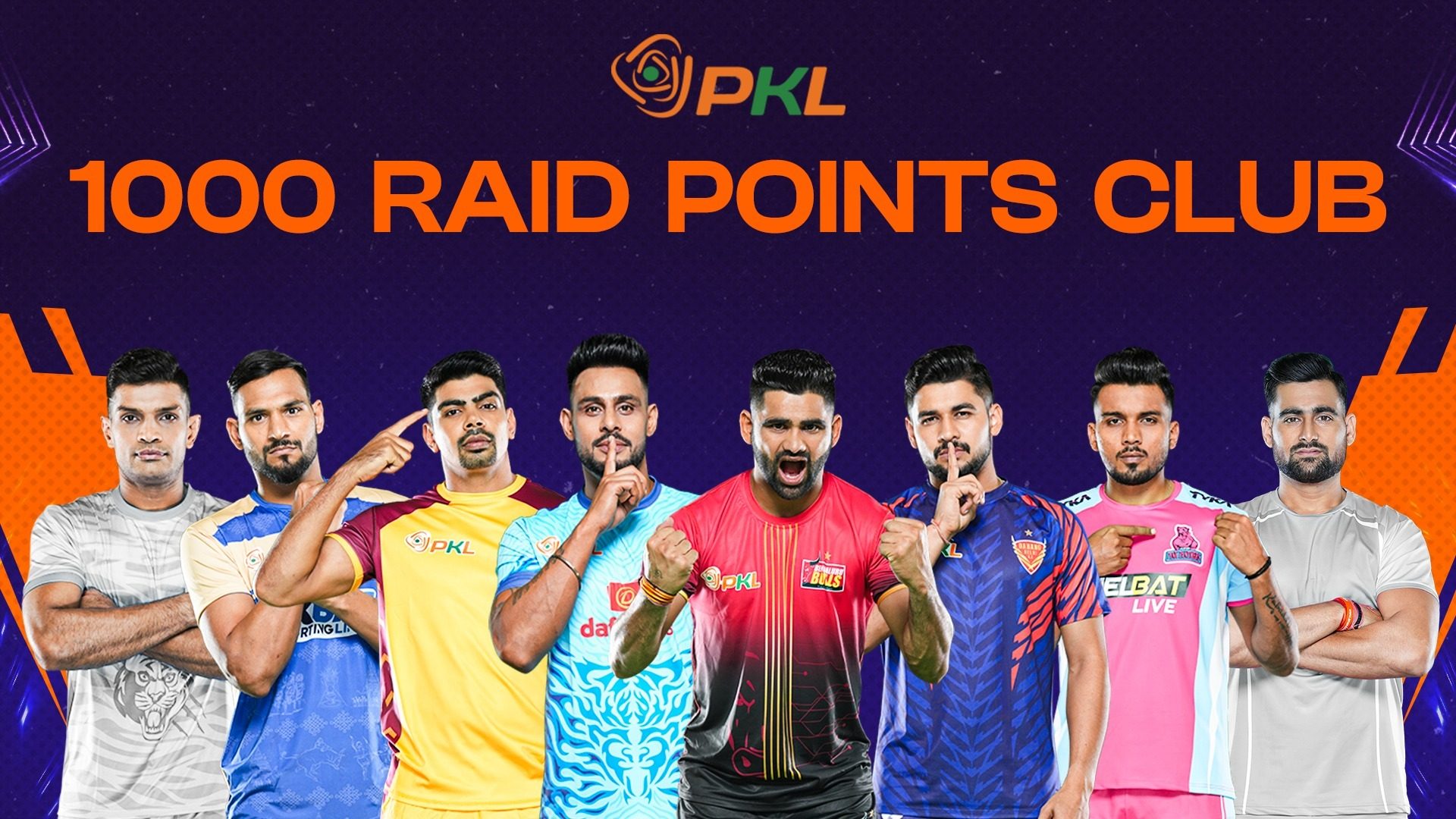 The 1000 Raid Points Club in PKL: Know all the players