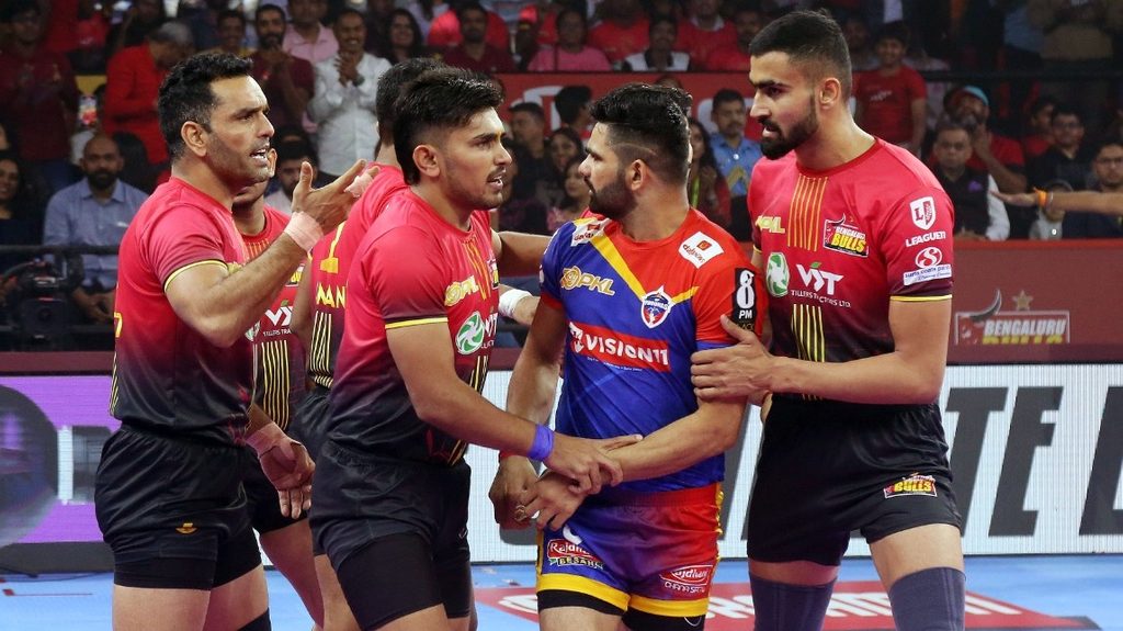 U.P. Yoddhas vs Bengaluru Bulls in Match 46 of Pro Kabaddi Season 10