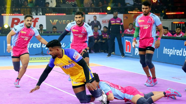 Jaipur Pink Panthers beat Tamil Thalaivas 42-27 in match 99 of Pro Kabaddi League Season 10