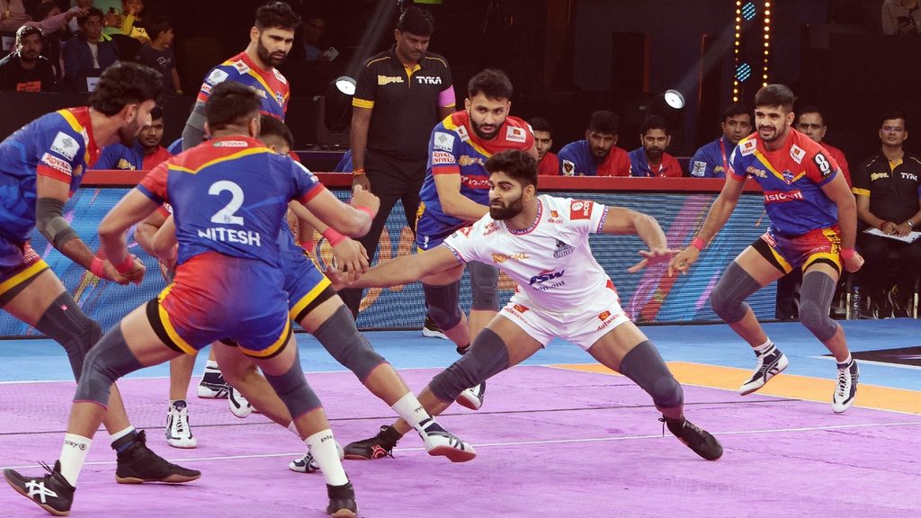 Haryana Steelers vs U.P. Yoddhas in match 112 of Pro Kabaddi Season 10
