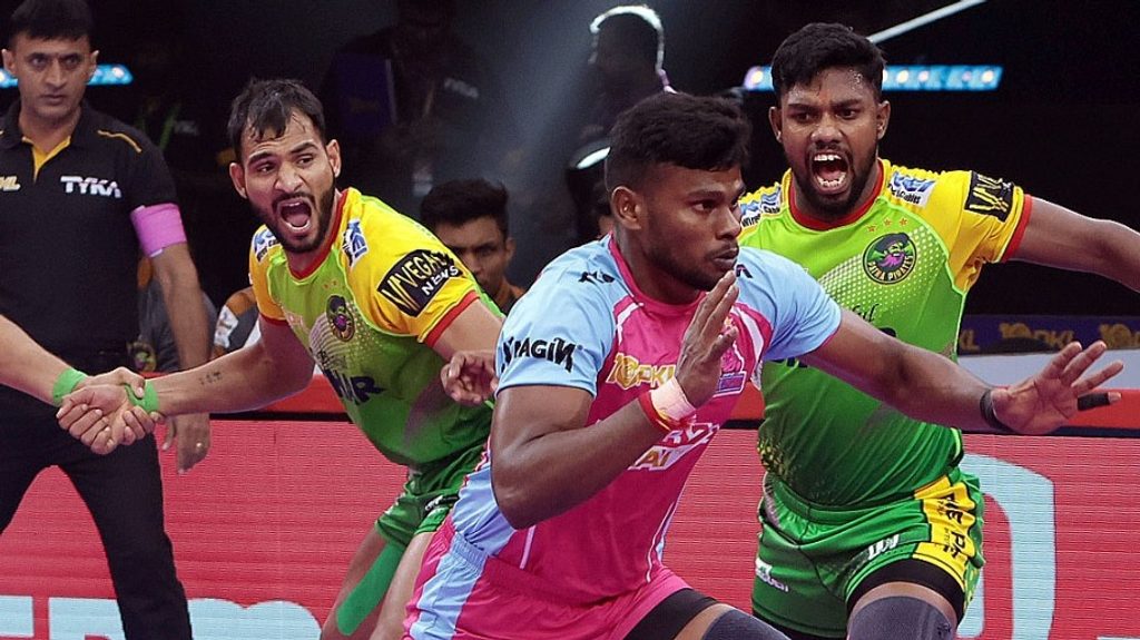 V Ajith Kumar helped Jaipur Pink Panthers beat Patna Pirates in Pro ...