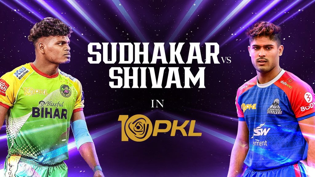 Sudhakar M vs Shivam Patare comparison analysis from Pro Kabaddi Season 10