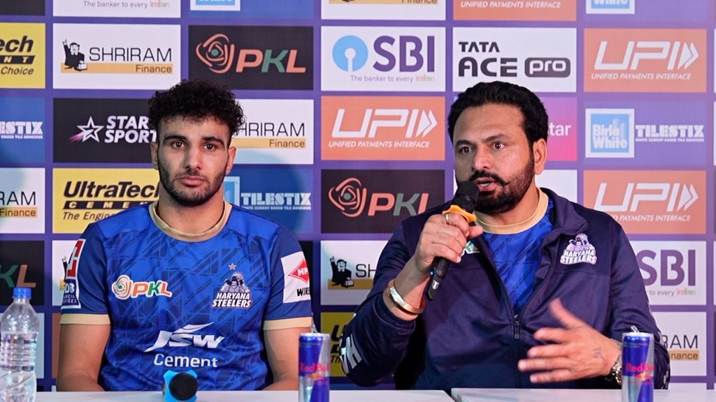 Match 90: UP Yoddhas vs Haryana Steelers | Post-Match Interview | PKL ...