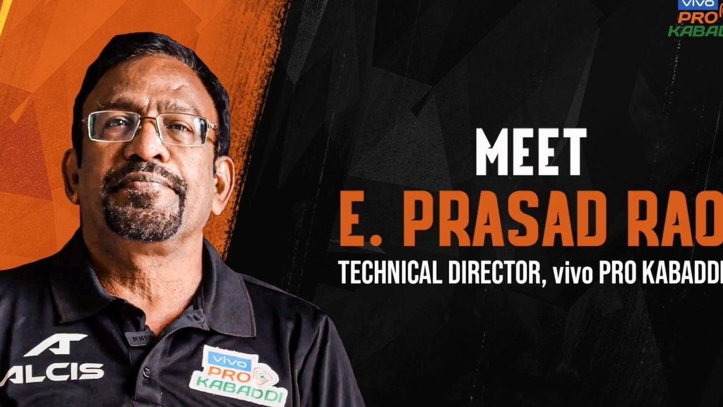 K for Kabaddi | Episode 1: Introduction of E. Prasad Rao | vivo PKL ...