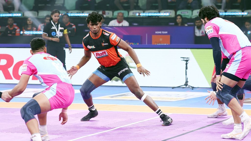 Ajit Chouhan Leads U Mumba to Thrilling 37–36 Win Over Jaipur