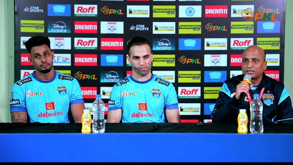 Maninder is the backbone of Bengal Warriorz | Press Conference ...