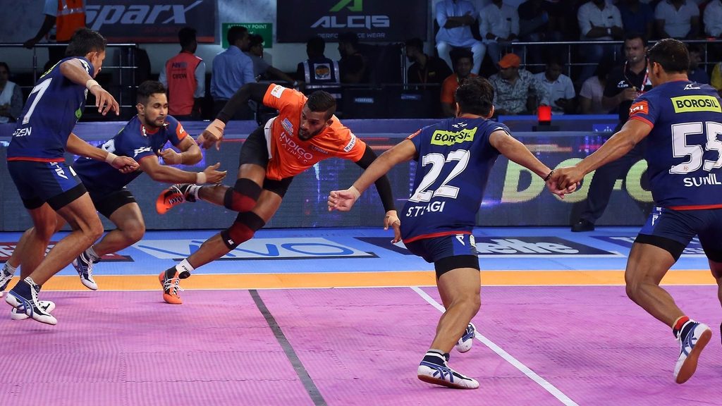 U Mumba claim third straight game after victory over Haryana Steelers