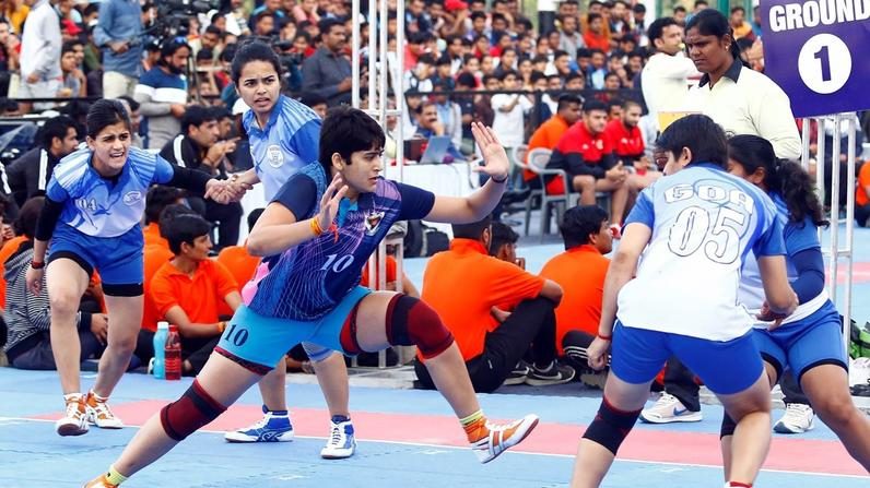 Senior National Kabaddi Women: Ritu Negi’s strong defence gets Indian ...