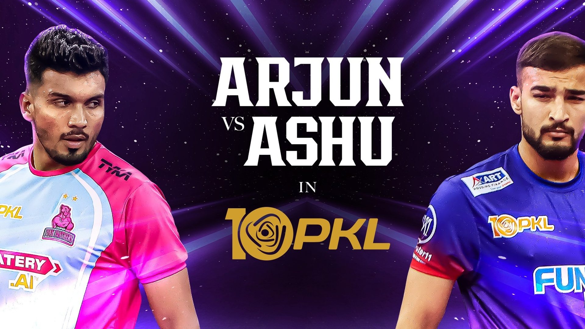 Arjun Deshwal vs Ashu Malik comparison analysis from Pro Kabaddi League Season 10