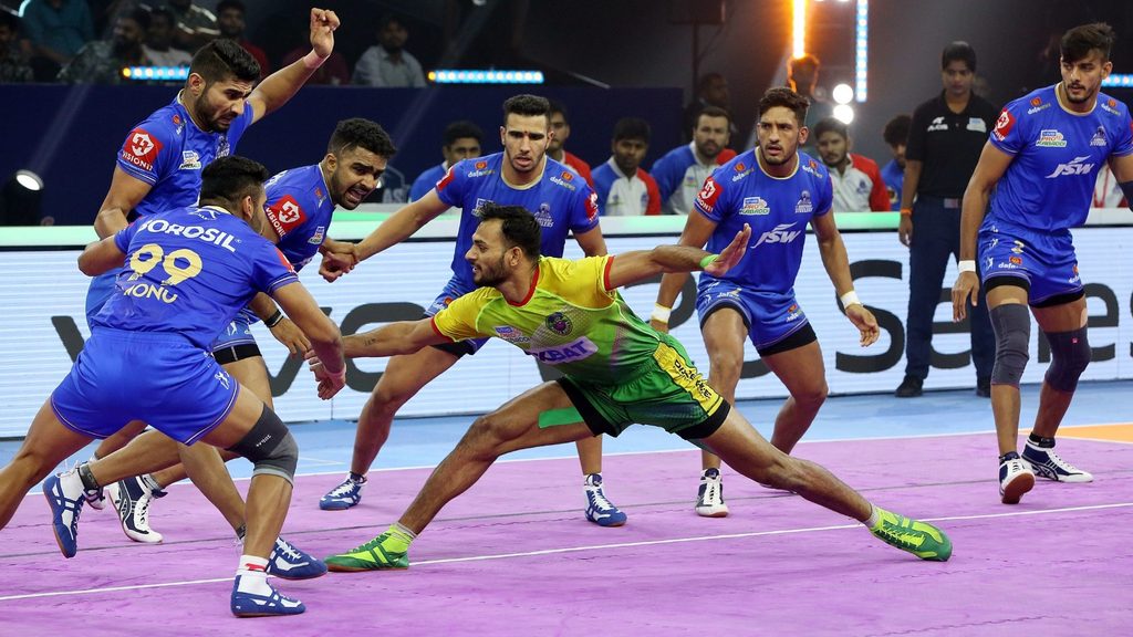 Patna Pirates moved to the sixth spot with a win over Haryana Steelers ...