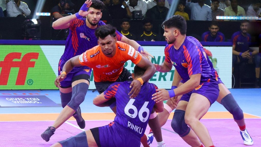 U Mumba beat Dabang Delhi K.C. 32-26 in match 36 of Pro Kabaddi League Season 11