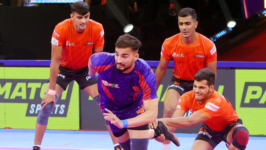 Dabang Delhi K.C. beat U Mumba 36-28 in match 2 of Pro Kabaddi League Season 11