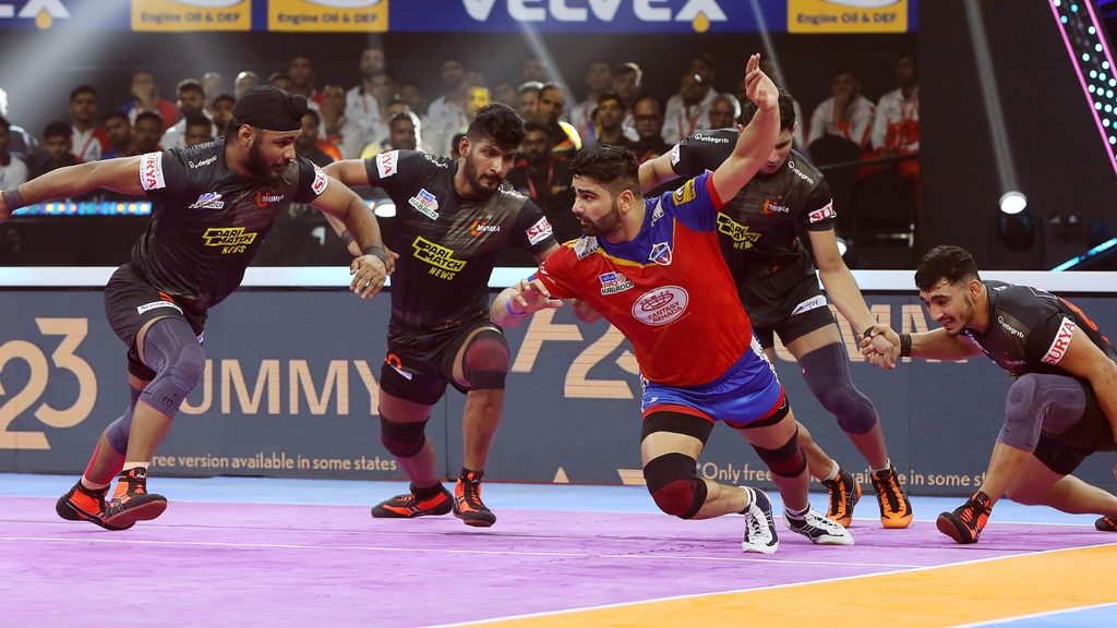 U Mumba vs U.P. Yoddhas in match 2 of Pro Kabaddi Season 10
